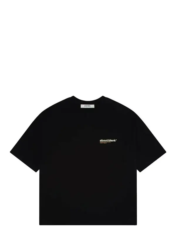 ABOUT:BLANK Short-sleeve T-shirt - Black