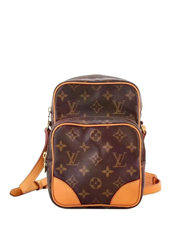LOUIS VUITTON Amazone Monogram Canvas Mm Crossbody Bag - Brown