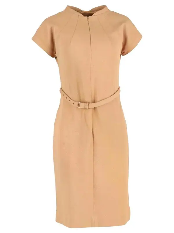 Diane Von Furstenberg Belted Midi Dress - Neutrals