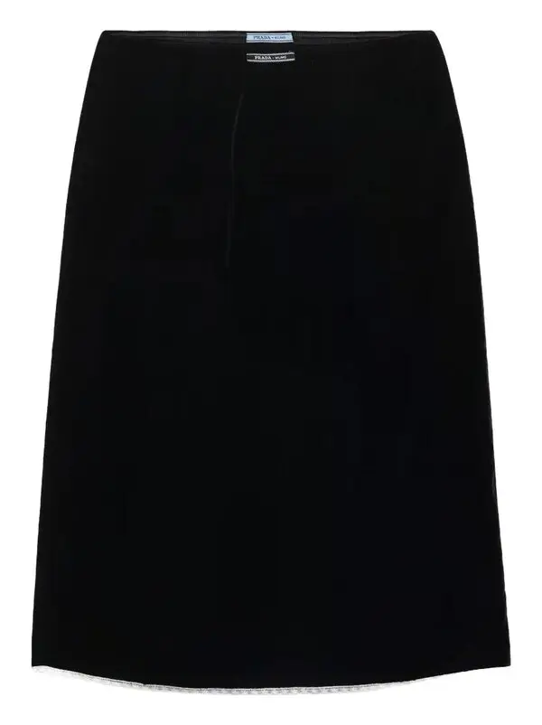 Prada Pencil Skirt - Black