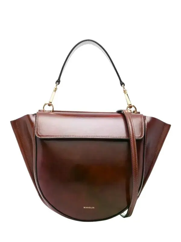 WANDLER Hortensia Top-handle Bag - Brown