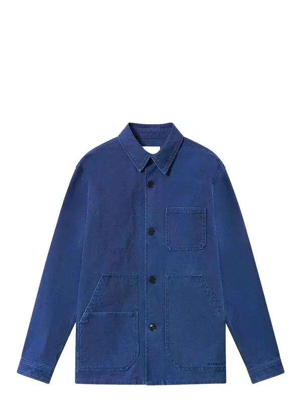 MARANT Ardy Chest-pocket Jacket - Blue