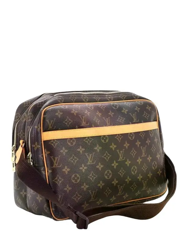 LOUIS VUITTON Reporter Gm Monogram Canvas Crossbody Bag - Brown
