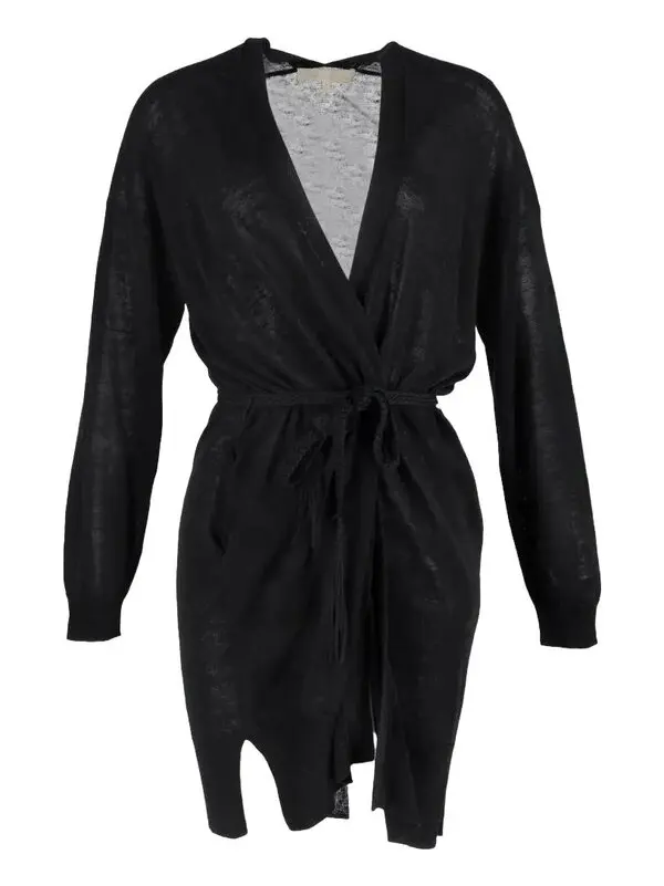 Vanessa Bruno Self-tie Cardigan - Black