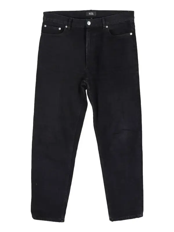 A.p.c. Straight-leg Trousers - Black