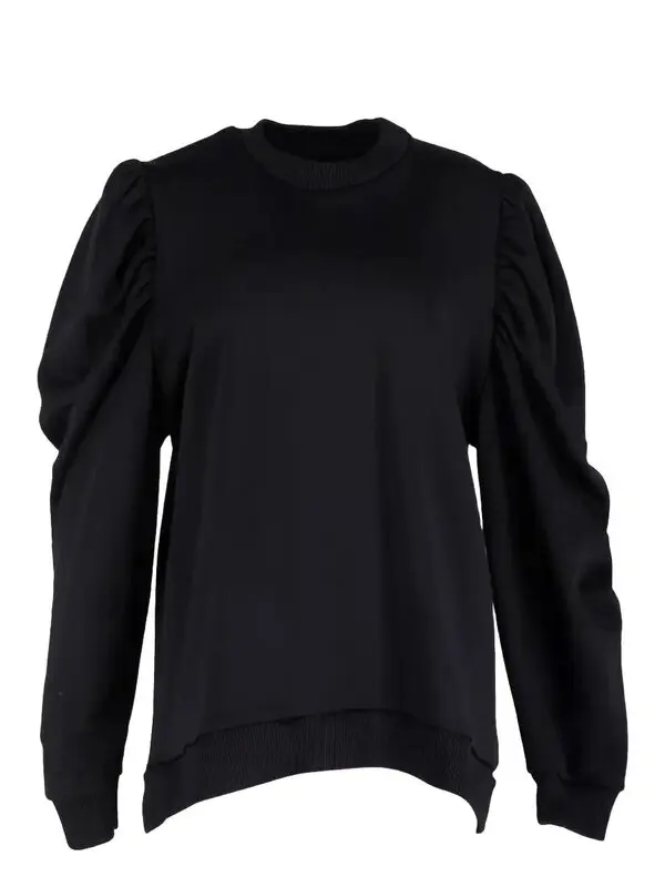 MARQUES' ALMEIDA Bishop-sleeve Sweatshirt - Black