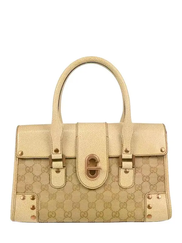 Gucci 1990-2000s Gg Canvas Tote Bag - Neutrals