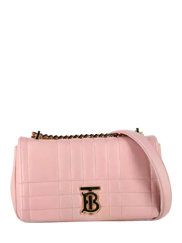 Burberry Lola Quilted Shoulder Bag - Pink
