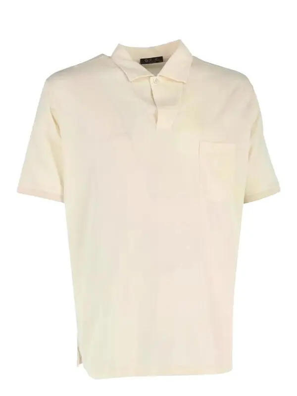Loro Piana Pocket Short-sleeve Polo Shirt - Neutrals