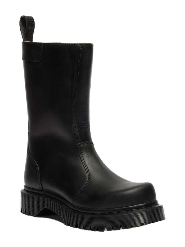 Dr. Martens Rejena Old Harness Leather Boots - Black