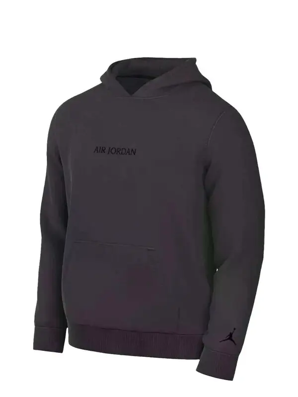JORDAN Logo-detail Hoodie - Grey