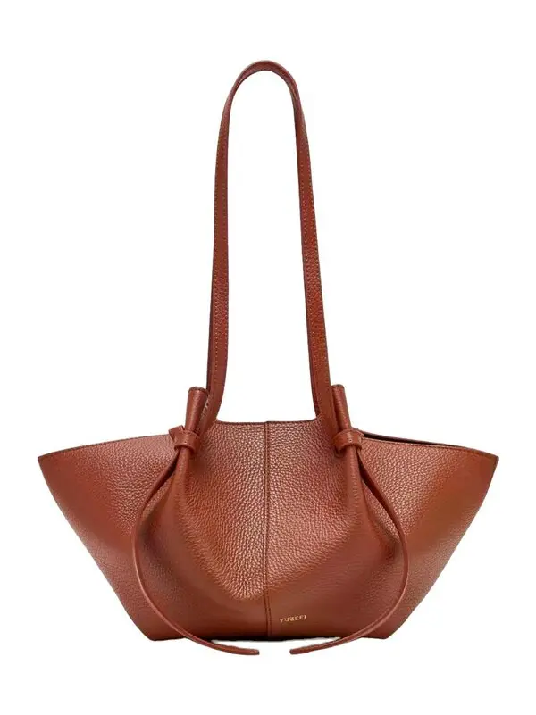 Yuzefi Knotted-handle Tote Bag - Brown