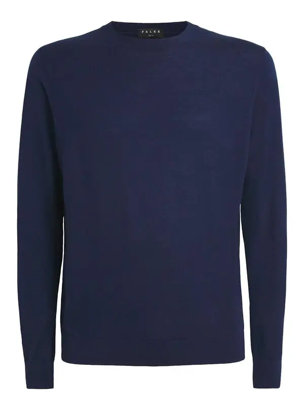 Falke Merino Wool-blend Sweater - Blue