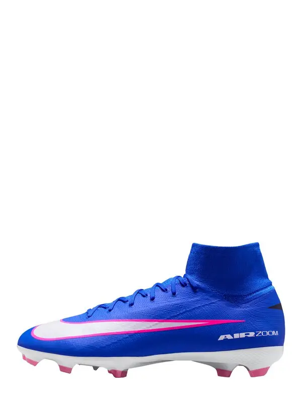Nike Mercurial Superfly Pro Firm-ground High-top Soccer Cleats - Blue