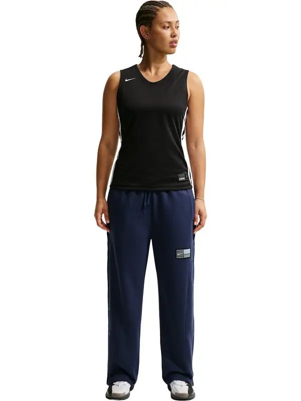 Nike Fleece Tear-away Basketball Pants - Blue