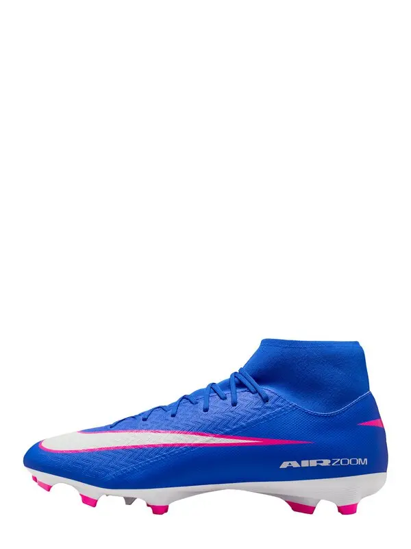 Nike Mercurial Superfly Academy Multi-ground High-top Soccer Cleats - Blue