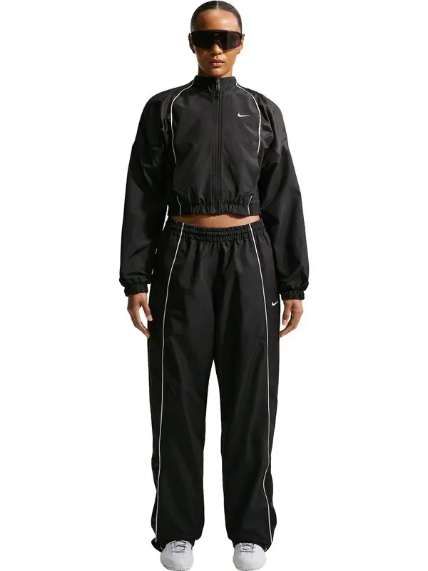 Nike Sportswear Oversized Mid-rise Track Pants - Black