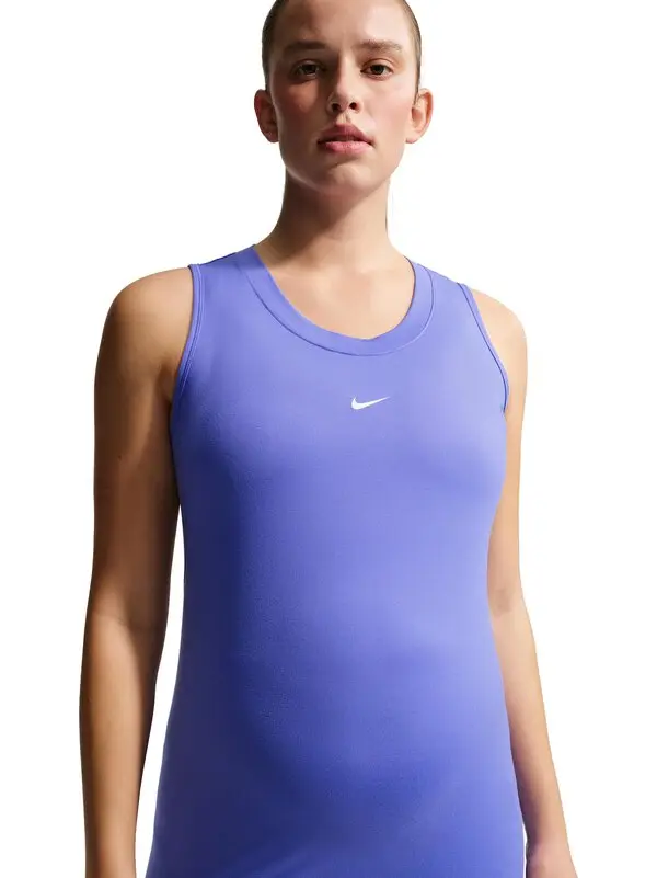 Nike Dri-fit Slim-fit Maternity Tank Top - Blue