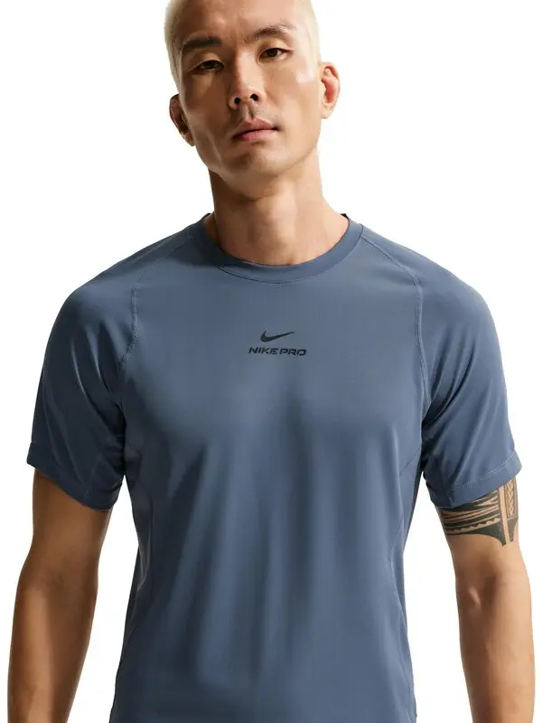 Nike Pro Training Dri-fit Short-sleeve Top - Blue