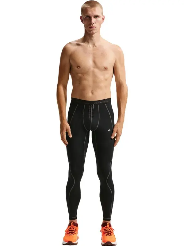 Nike Wildsee" Dri-fit Base Layer Tights - Black
