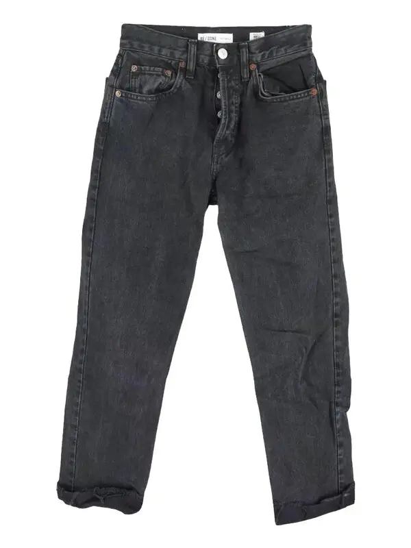 RE/DONE Straight-leg Jeans - Grey