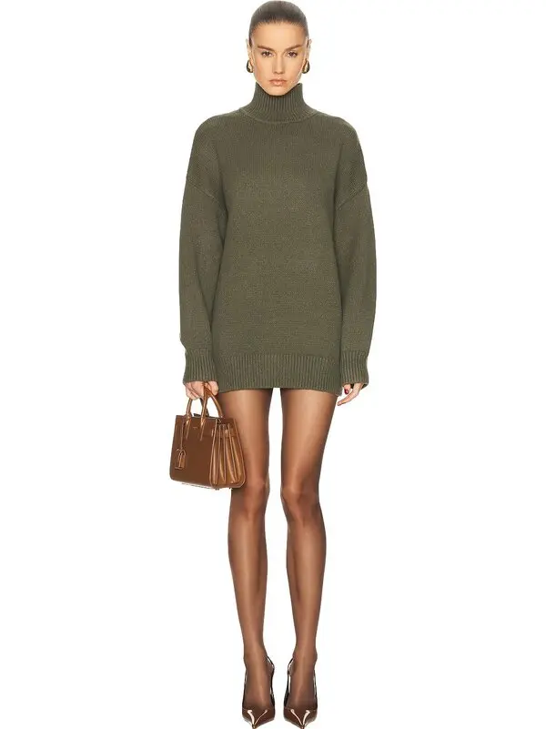 SEROYA Beatrice Sweater - Grove Green