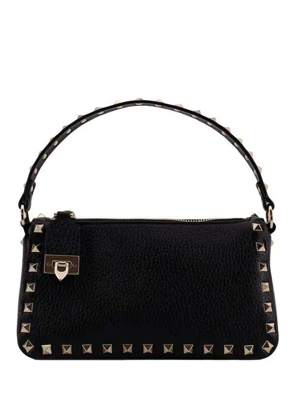 Valentino Garavani Rockstud Leather Crossbody Bag - Black