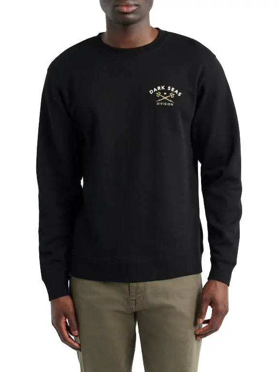 DARK SEAS Headmaster V3 Graphic Sweatshirt - Black