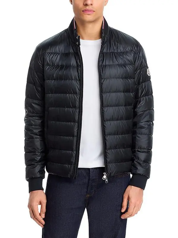 Moncler Rigel Short Down Jacket - Black