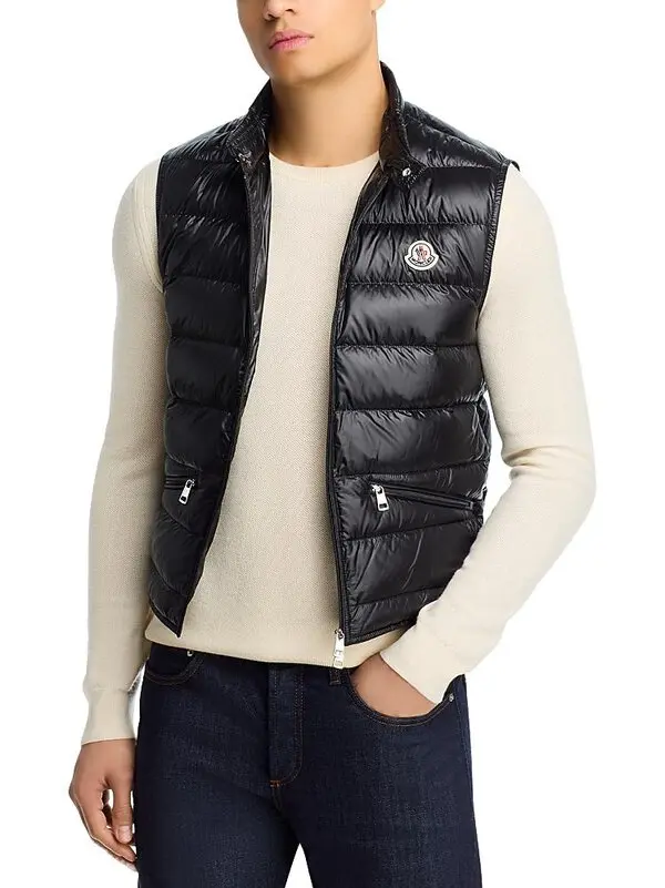 Moncler Gui Packable Down Gilet - Black