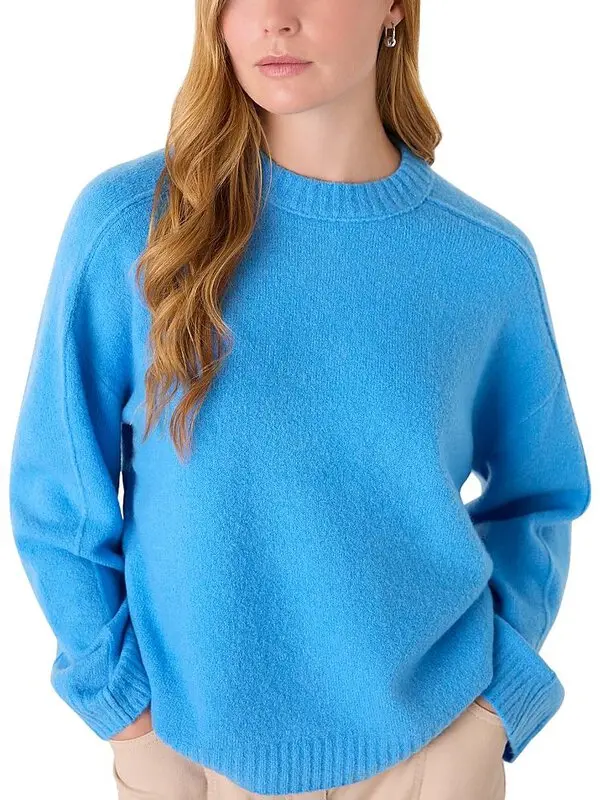Whistles Round Neck Sweater - Blue