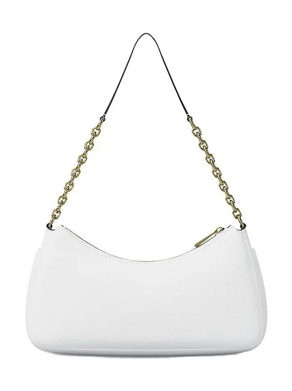 Michael Kors Nolita Medium Chain Pouchette - Optic White