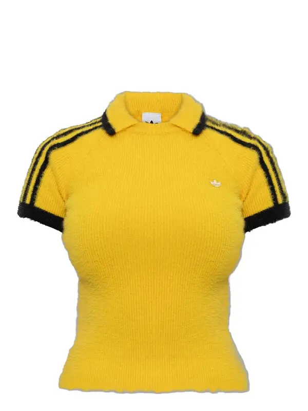 ADIDAS ORIGINALS Logo T-shirt - Yellow