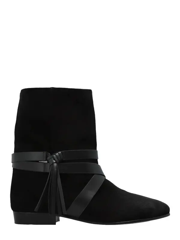 Isabel Marant Suede Ankle Boots - Black