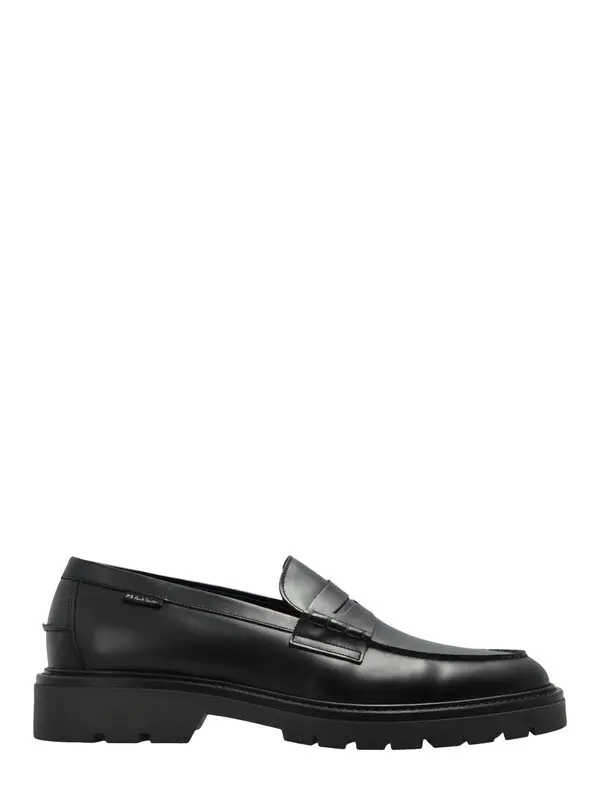 Paul Smith Leather Loafers - Black