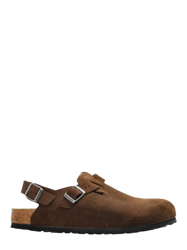 BIRKENSTOCK Tokio Ii Suede Shoes - Brown