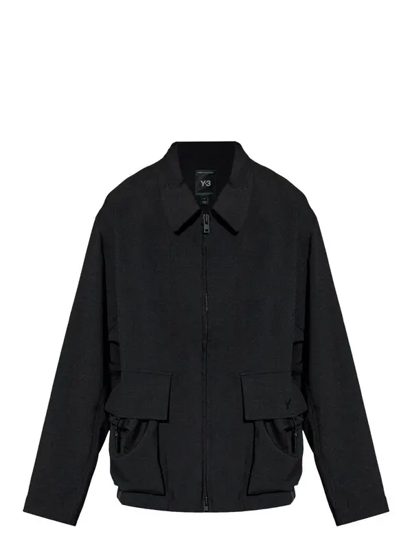 Y3 Jacket With Pockets - Black
