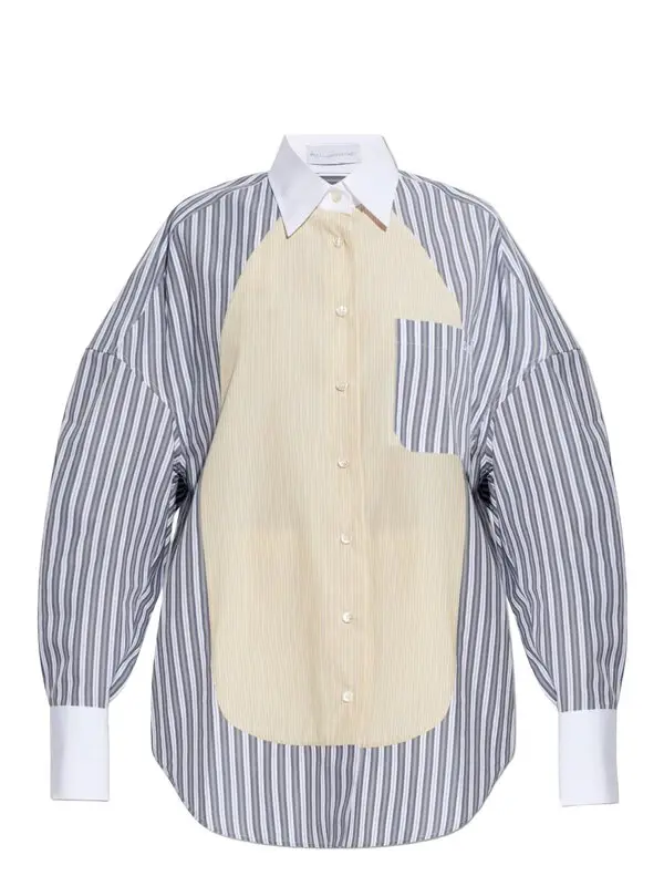 Stella McCartney Striped Pattern Shirt - Grey