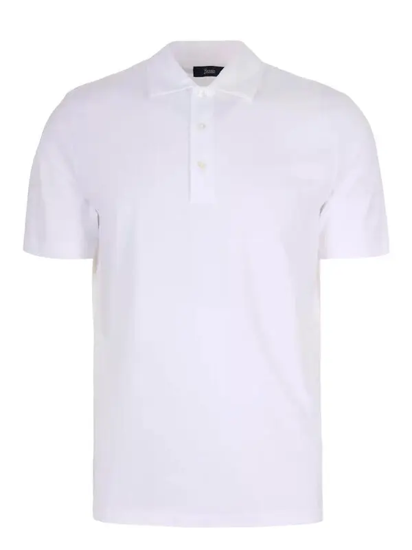 Herno Short-sleeve Polo Shirt - White