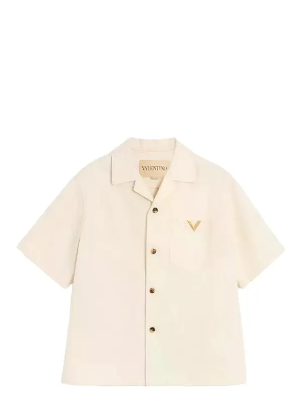 Valentino Garavani Cotton Shirt - Neutrals