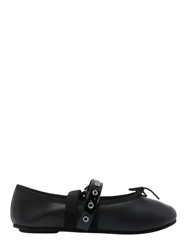 Repetto Buckled Ballet Flats - Black