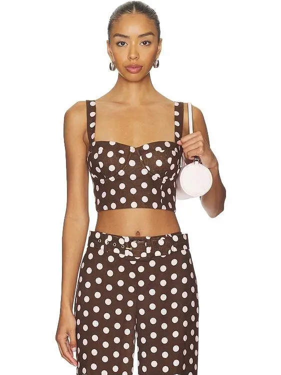 Cara Cara Claudine Top - Black