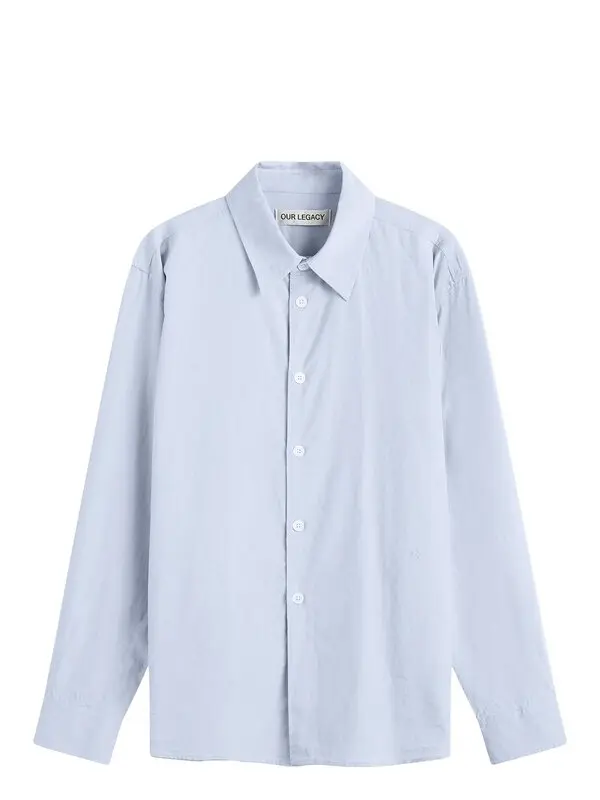 Our Legacy Poplin Beyond Shirt - Powder Blue