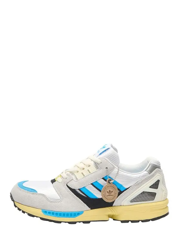 Adidas Zx 8000 Mig Sneaker - Ftwr White/lucid Aquamarine/powder Yellow