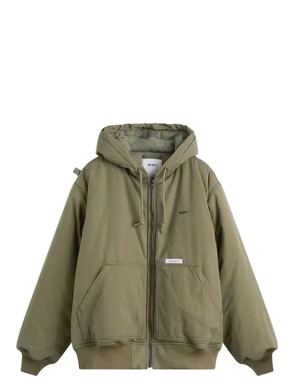 WTAPS Puff Doom Hooded Jacket - Olive Drab