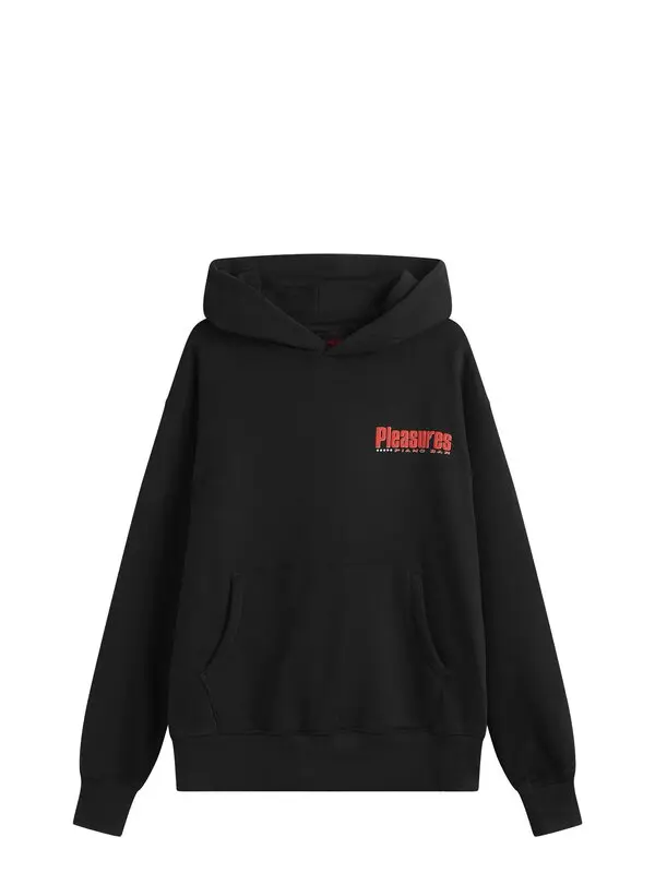 PLEASURES Piano Bar Zip Hoodie - Black