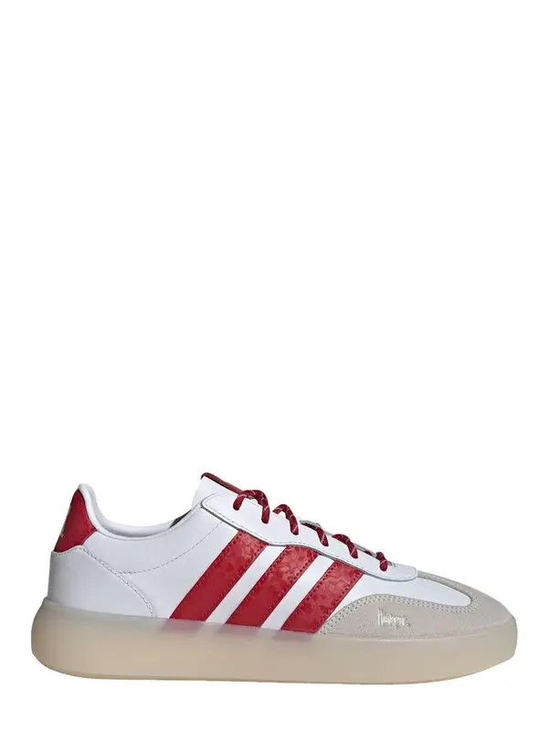Adidas Barreda Decode Nebraska Cornhuskers Sneakers - Cloud White/team Power Red/core Black