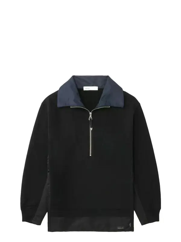 Toga Half-zip Sweatshirt - Black