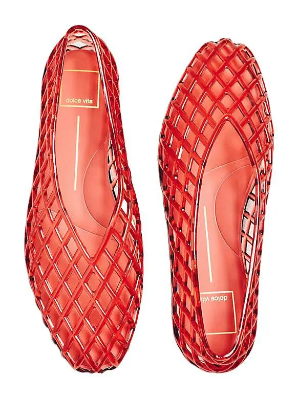 Dolce Vita Jam Jelly Flats - Coral