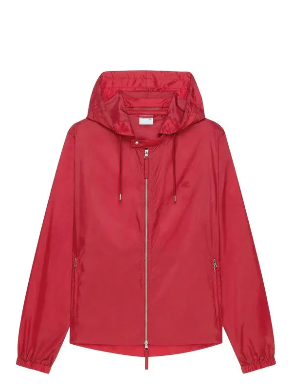 COURREGES Ac Hooded Windbreaker - Red